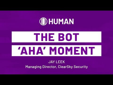 Jay Leek, managing director of ClearSky Security, spoke about his bot ...